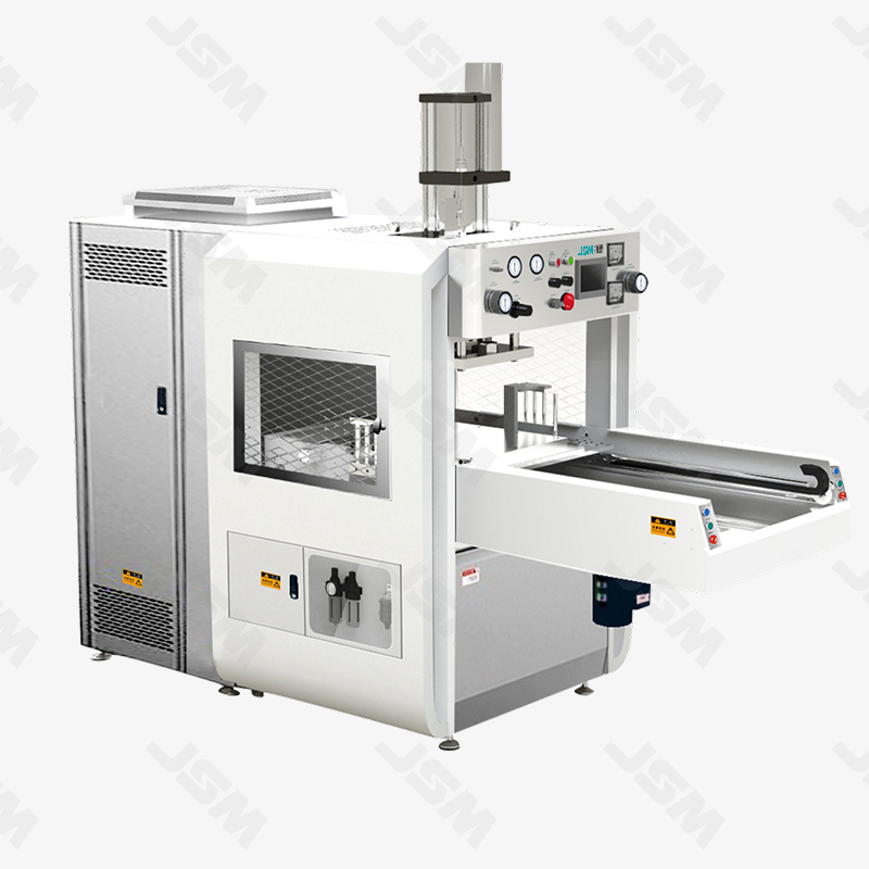 JS-303-B Automatic double push disc embossing cutting machine - JSM Auto